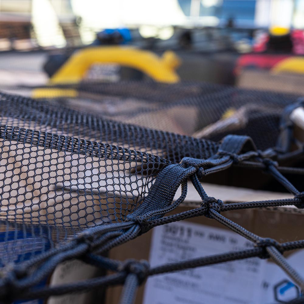 Monkey Grip Meshblock Cargo Net with Hooks | 2200 x 1500mm / Black ...