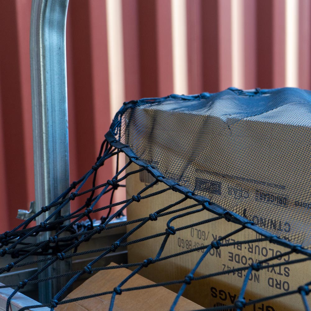 Monkey Grip Meshblock Cargo Net with Hooks | 2200 x 1500mm / Black ...