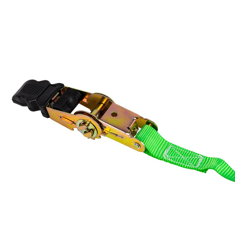 Monkey Grip Ratchet Tie Down 300KG Capacity 4M x 25mm - 4 Pack | Green ...